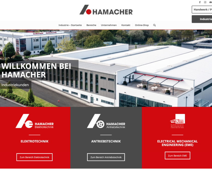 Hamacher – Elektro- und Antriebstechnik